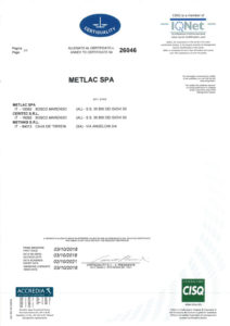 Certification - Metlac